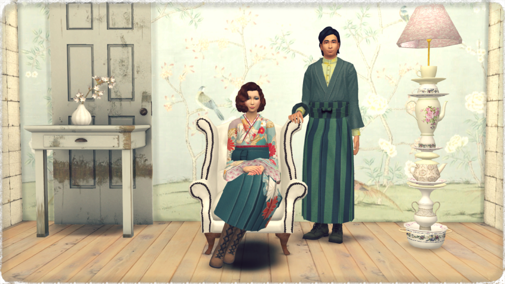 [DL]TS4 Poses “Lovebird” | L-Sims
