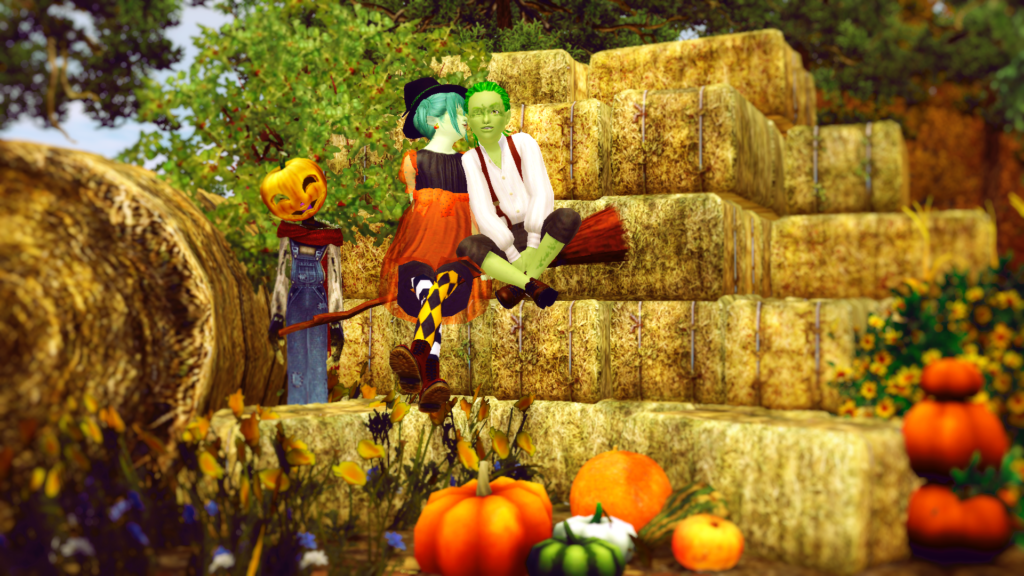 [DL]Halloween2019-2020 PosePack | L-Sims