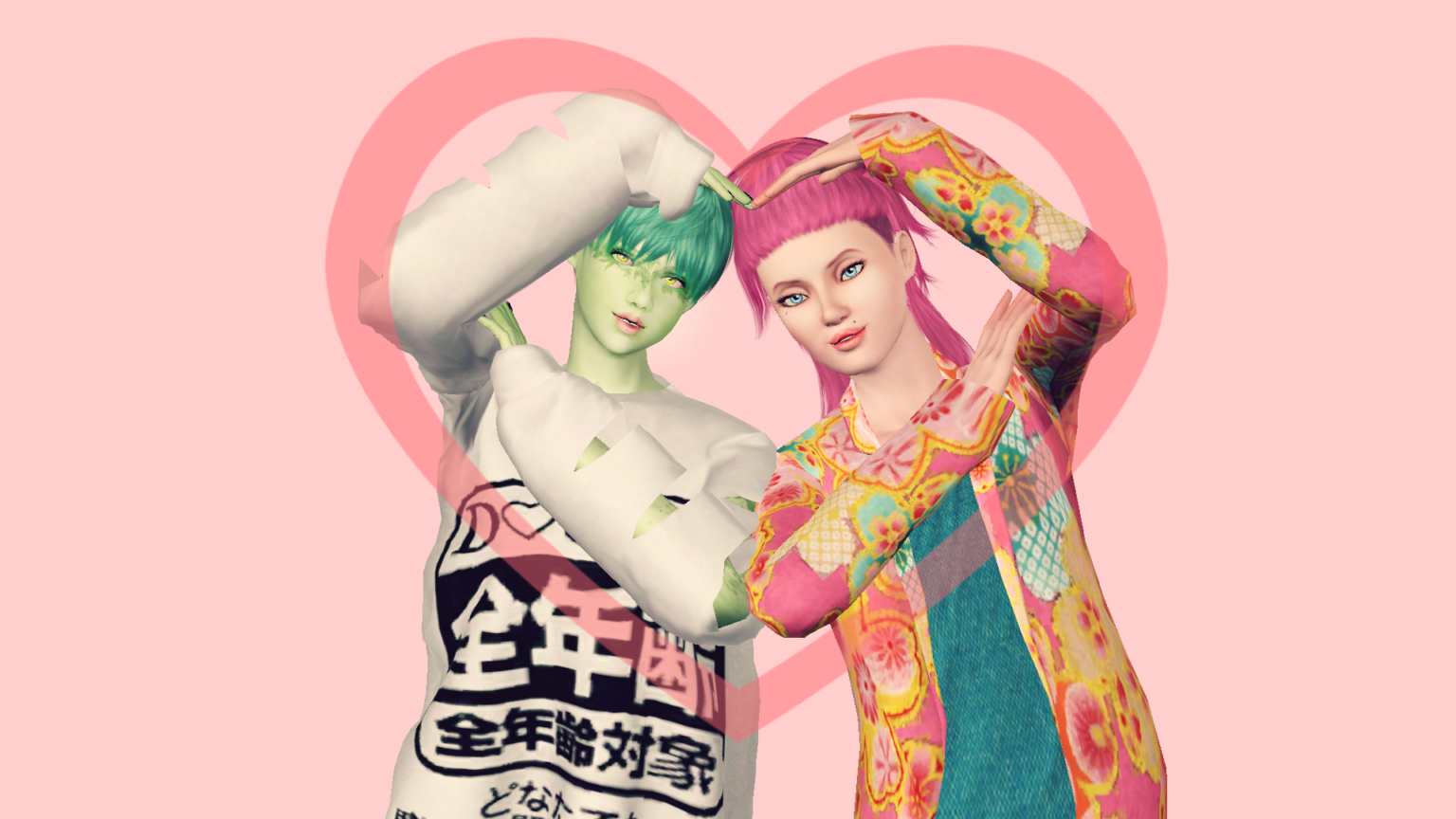 [TS3]The signs of LOVE -TS3 PosePack | L-Sims