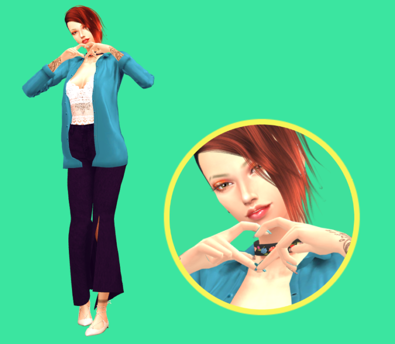 [TS4]The signs of LOVE Posepack | L-Sims