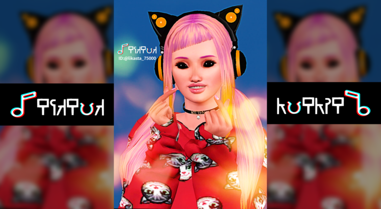[DL]Simlish TikTok Icons | L-Sims
