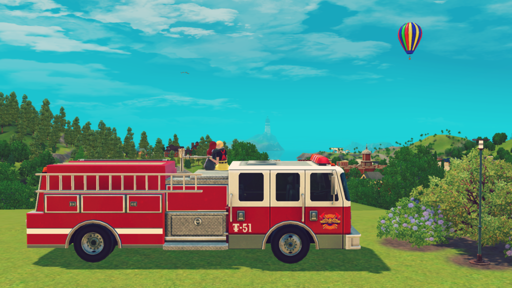 [DL]TS3 Poses “I’m a Firefighter!” | L-Sims