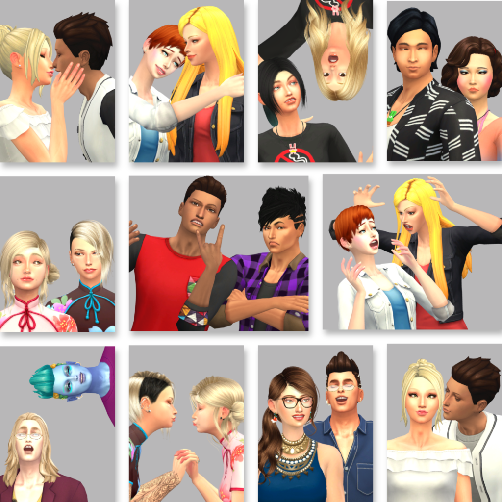[TS4]Yori&aith 3to4 Photo Booth PosePack | L-Sims