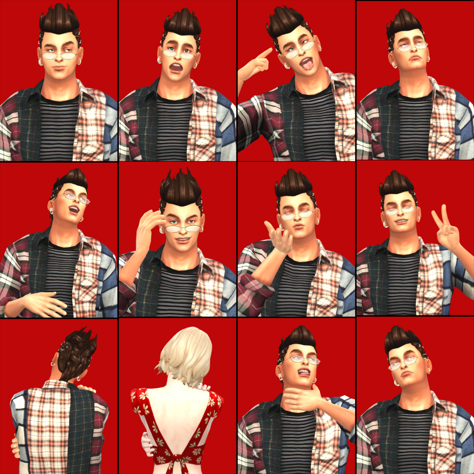 [TS4]Yori&aith 3to4 Photo Booth PosePack | L-Sims