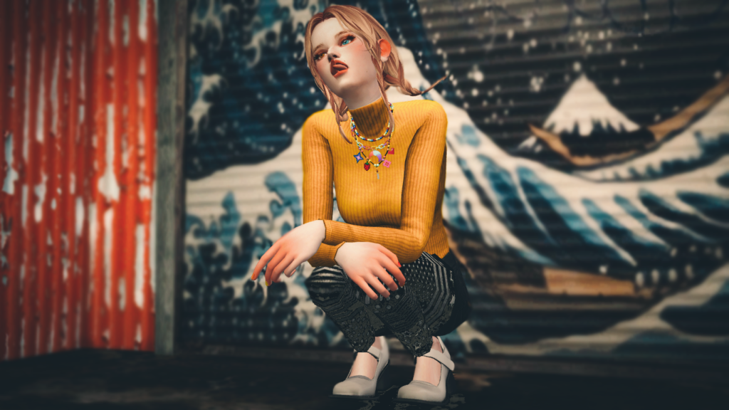 [DL]TS4 Forked tongue PosePack | L-Sims